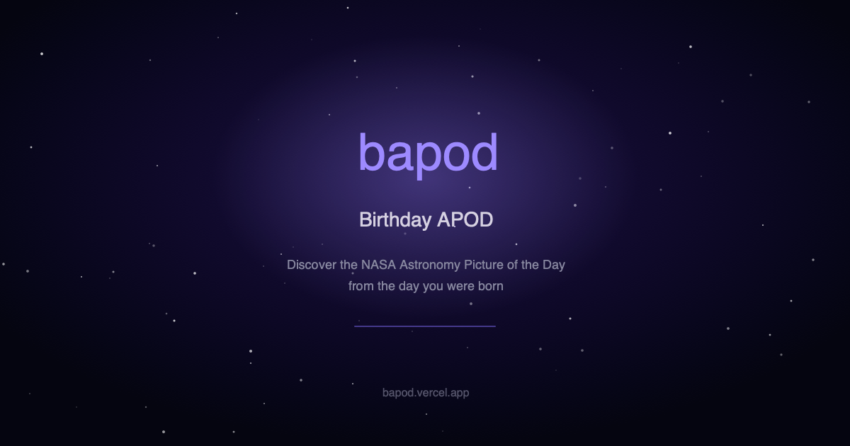 NASA Birthday Photo Finder
